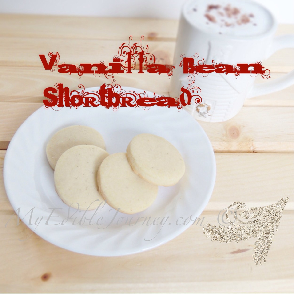 Vanilla Bean Shortbread | My Edible Journey